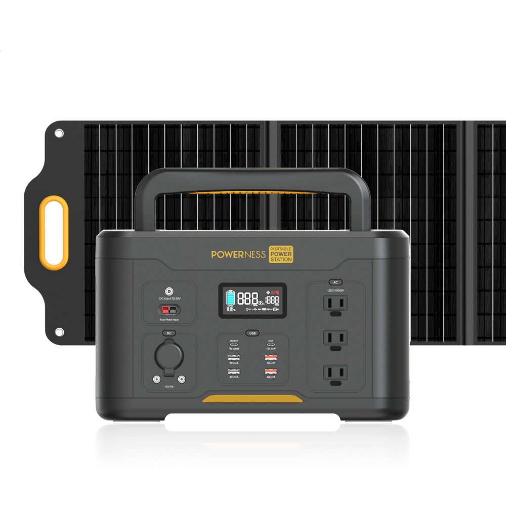 Powerness Solar Generator Kit. Clean and emission-free generator. Tunrs ...