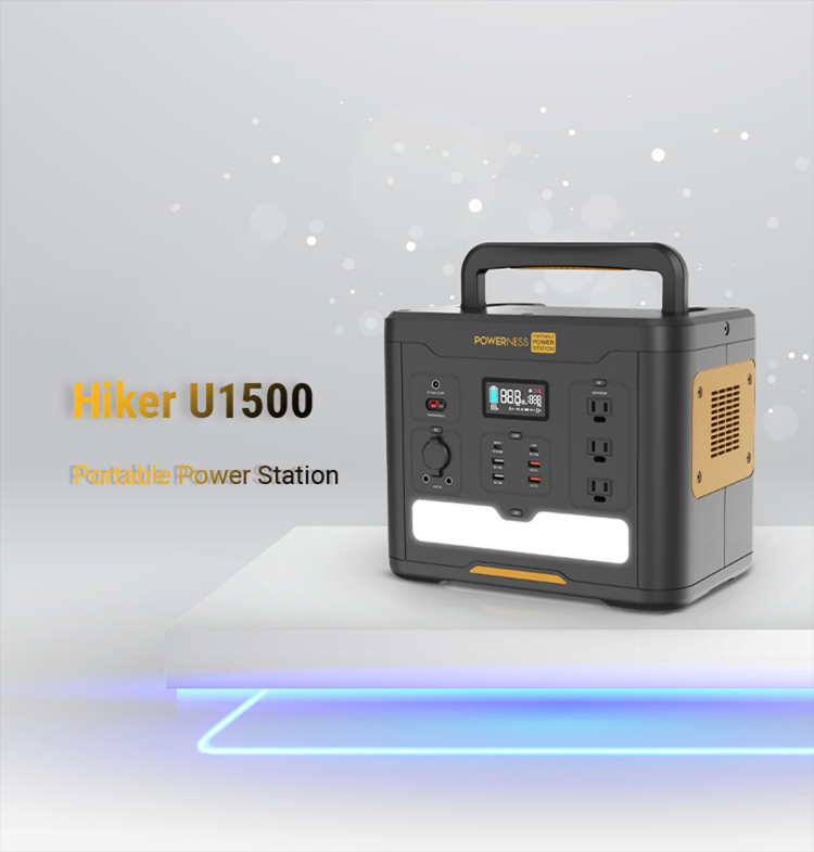 Hiker U1500 Portable Power Station | Powerness:Best Portable Power ...