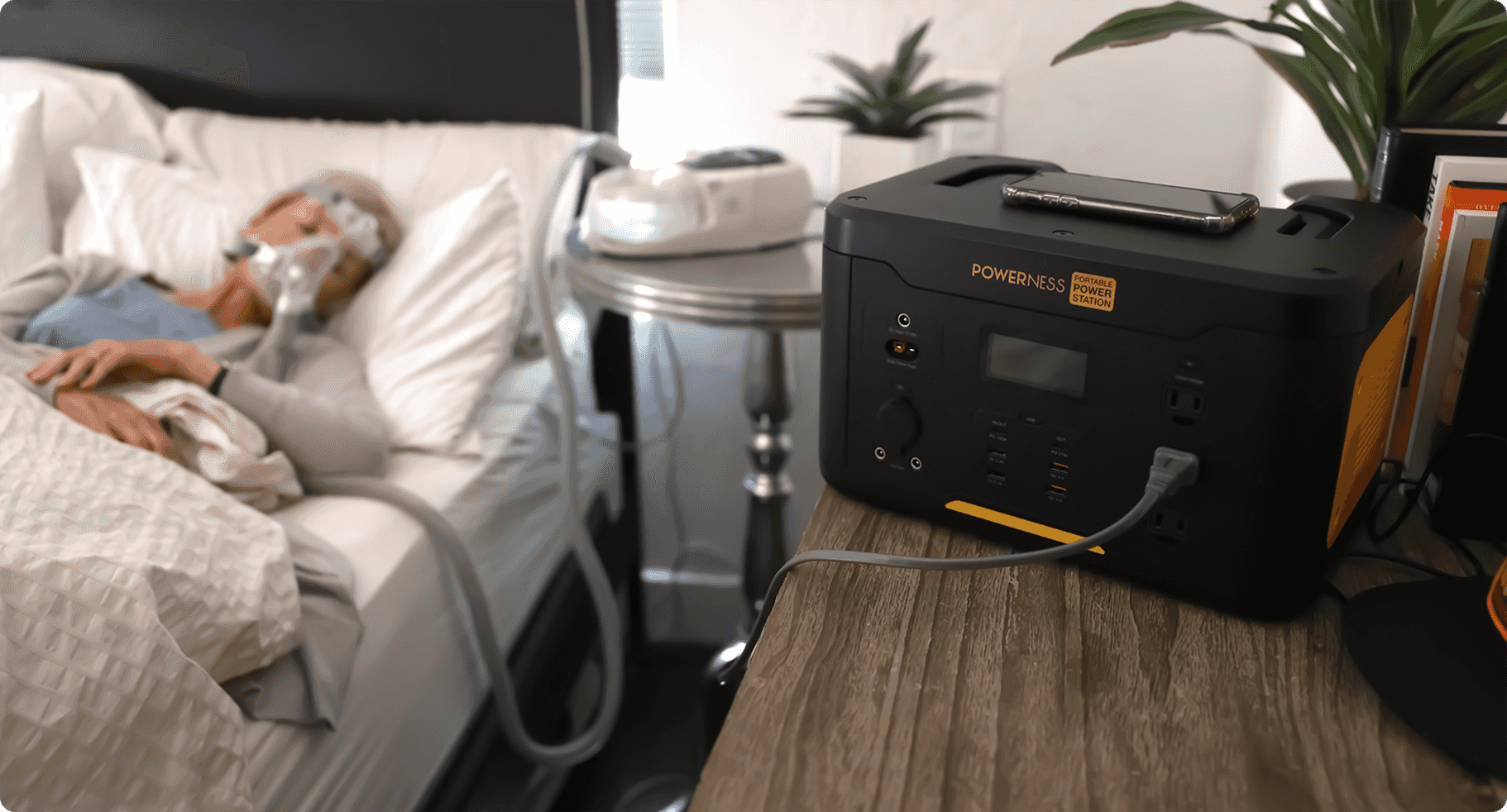 Powerness HikerU1000 Portable Power Station Giant Power Bank with AC ...